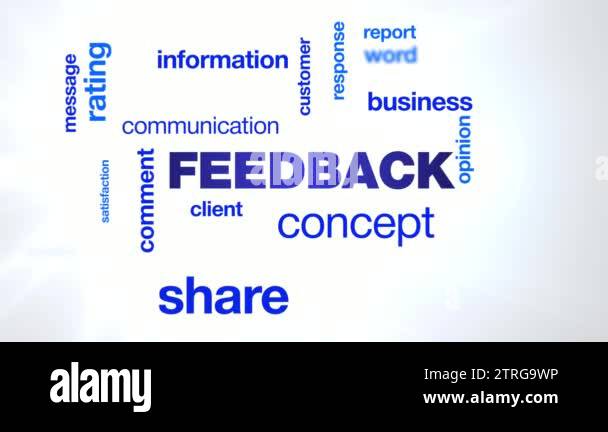 feedback concept comment communication customer business share ...