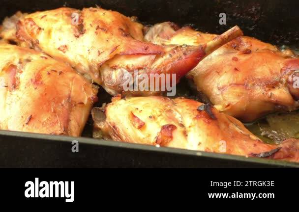 Roasted rabbit meat Stock Videos & Footage - HD and 4K Video Clips - Alamy
