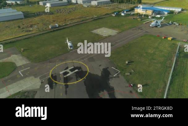Rooftop helicopter landing pad Stock Videos & Footage - HD and 4K Video ...