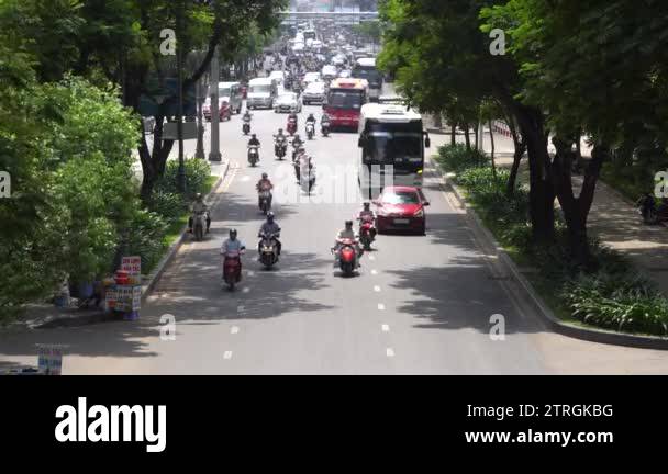 Traffic in Viet Nam Stock Video Footage - Alamy