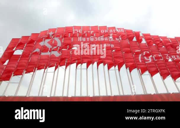 Red communist flags Stock Videos & Footage - HD and 4K Video Clips - Alamy
