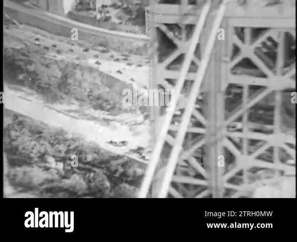 George Washington Bridge, 1930s Stock Video Footage - Alamy