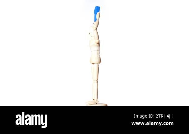 Wooden man figure Stock Videos & Footage - HD and 4K Video Clips - Alamy