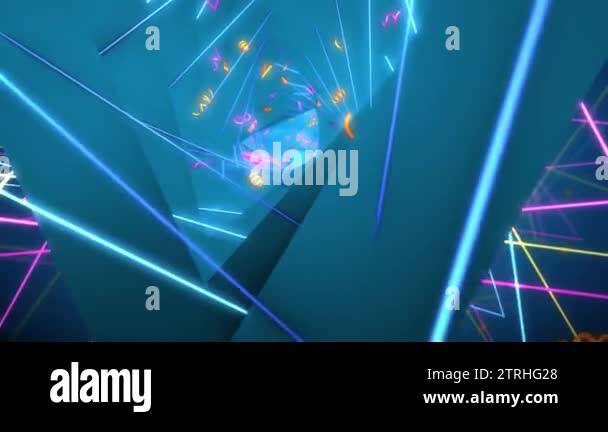 Triangle Helix 03 is motion footage for retro art films and cinematic ...