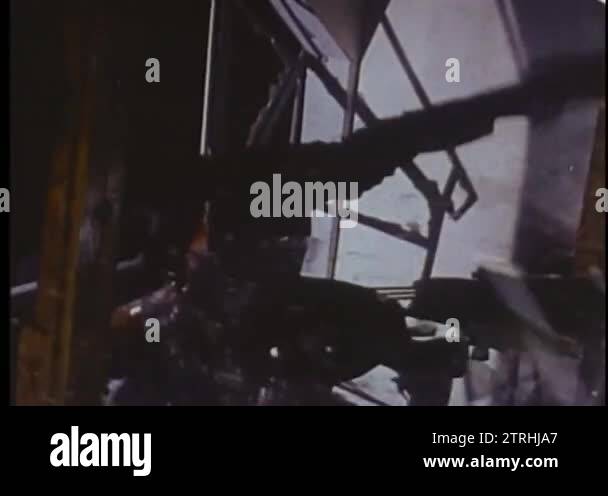 Man getting pushed through rooftop window and falling down elevator ...