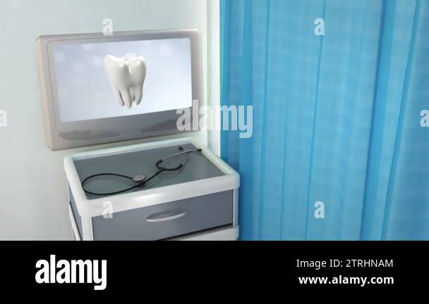 Health tooth flare medical screen Stock Videos & Footage - HD and 4K ...