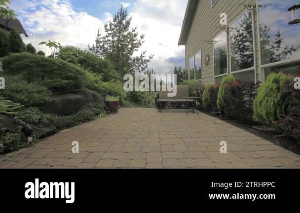 Concrete paver backyard Stock Videos & Footage - HD and 4K Video Clips ...