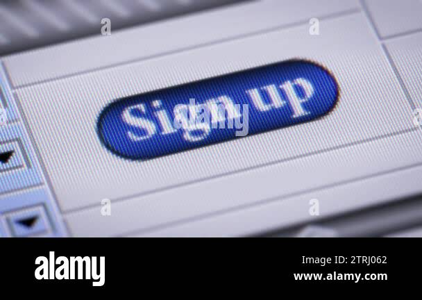 Account sign up Stock Videos & Footage - HD and 4K Video Clips - Alamy