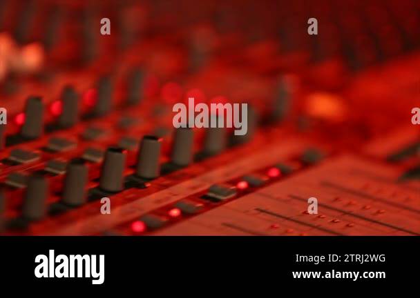 Audio Control Desk Footage for different projects!!! (TV Studio Detail ...