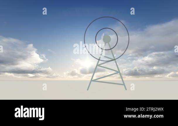 Antena transmitting radio waves Stock Videos & Footage - HD and 4K ...