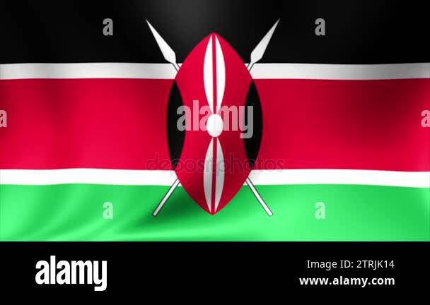 Kenya flag background Stock Videos & Footage - HD and 4K Video Clips ...
