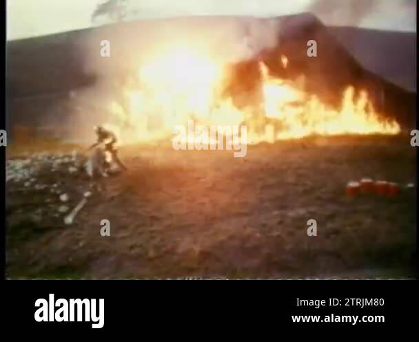 Stunt man burn Stock Videos & Footage - HD and 4K Video Clips - Alamy