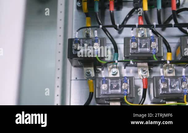 Wires and cable of the electronic system, high-voltage transformer ...