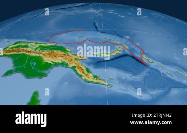 North Bismarck tectonic plate. Physical Stock Video Footage - Alamy