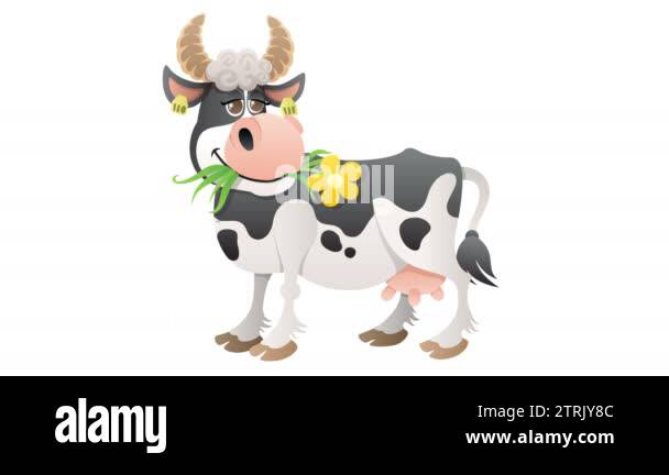 Cartoon cow Stock Videos & Footage - HD and 4K Video Clips - Alamy