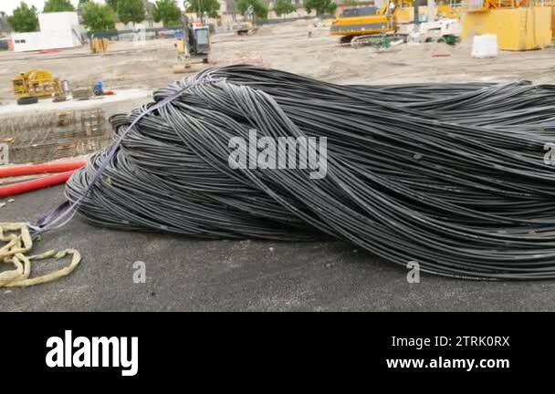 Fiber optics cable construction site Stock Videos & Footage - HD and 4K ...