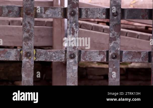 Rusty metal gate Stock Videos & Footage - HD and 4K Video Clips - Alamy