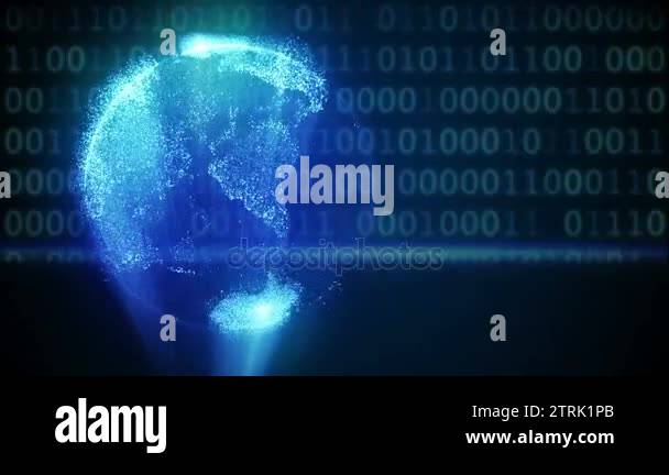 Binary code and planet earth Stock Videos & Footage - HD and 4K Video ...