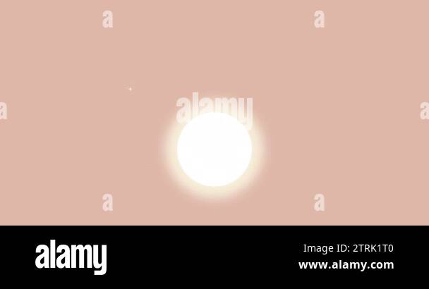 Day and Night. Sunrise and Sunset 2d animation. Day and Night sky ...
