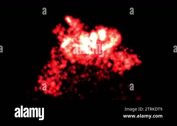4k a group of missiles launched,nature volcano eruption,war scene ...