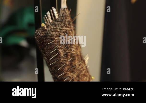 Metal needles Stock Videos & Footage - HD and 4K Video Clips - Alamy