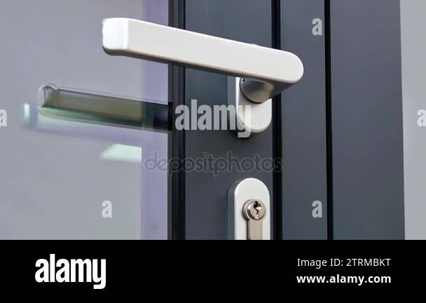 Sliding glass door detail Stock Videos & Footage - HD and 4K Video ...