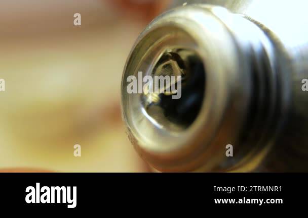 Applying ointment in the treatment and hydration of the skin Stock ...