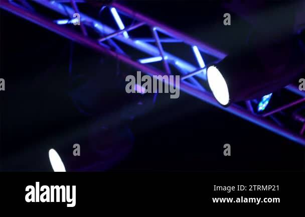 TV Concert Scene Stage Lights with motion shot Footage for PROMO video ...