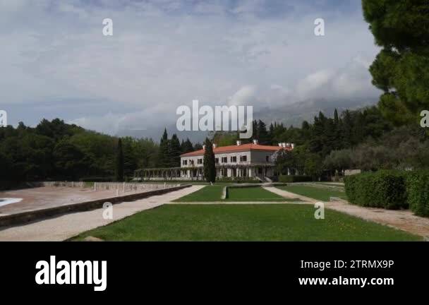 The Villa Milocer is one of the most beautiful resorts of the Bu Stock ...