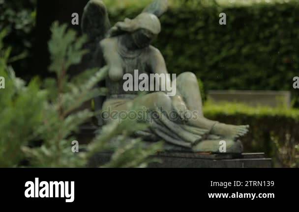 Female statue mourning Stock Videos & Footage - HD and 4K Video Clips ...