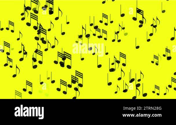 4k Music Notes background,symbols melody composition melody sound ...