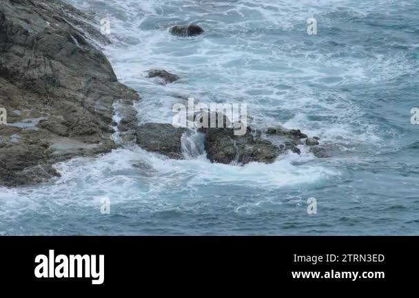 Ocean waves on rock shore Stock Videos & Footage - HD and 4K Video ...