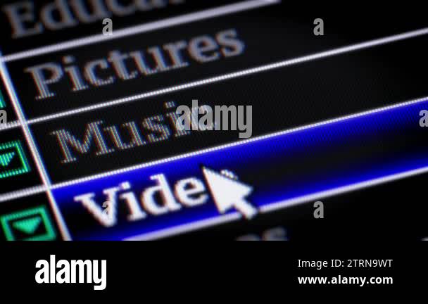 Music menu Stock Videos & Footage - HD and 4K Video Clips - Alamy