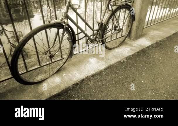 Old fashioned retro vintage cycle Stock Videos & Footage - HD and 4K ...