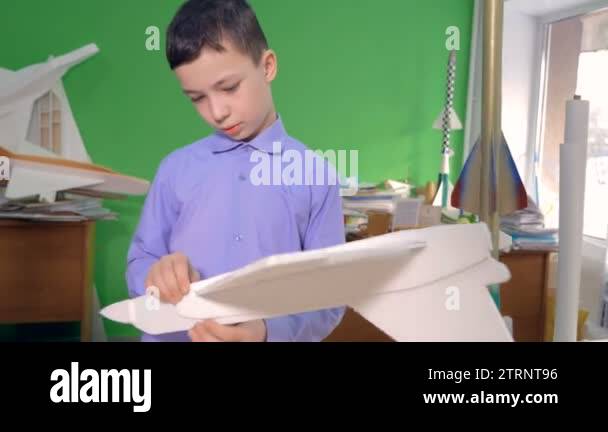 Boy making model plane Stock Videos & Footage - HD and 4K Video Clips ...