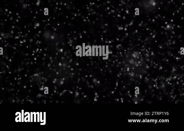 Blizzard Snow Storm Gale Force. Snow Flying Horizontally in Strong Side ...