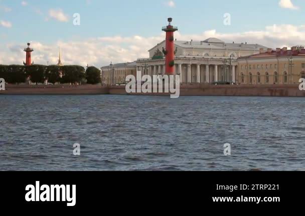 River spit vasilyevsky island embankment Stock Videos & Footage - HD ...