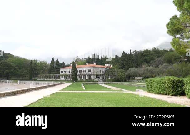 The Villa Milocer is one of the most beautiful resorts of the Bu Stock ...
