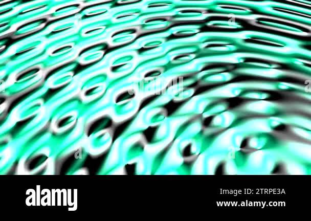 Abstract animated background with waves and glare on the surface of an ...