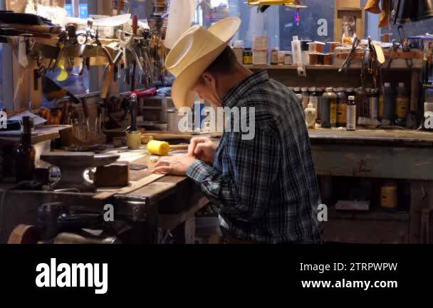Cowboy leather working Stock Videos & Footage - HD and 4K Video Clips ...