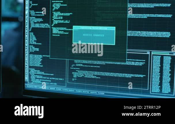 Team of Teenage Hackers Successfully Attack Global Infrastructure Servers. Display Showing ...