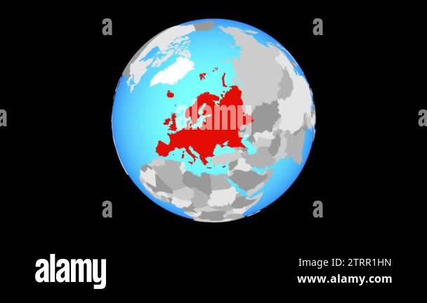 Political map of europe globe Stock Videos & Footage - HD and 4K Video ...