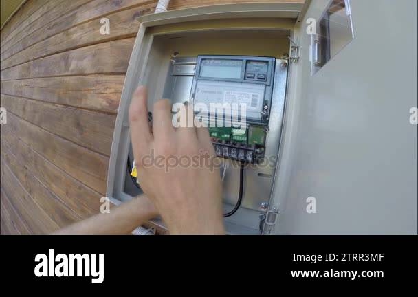 Electricity meter installation Stock Videos & Footage - HD and 4K Video ...