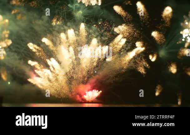 Beautiful Firework, Celebration in a Grand Scale, Throwing Money Away ...