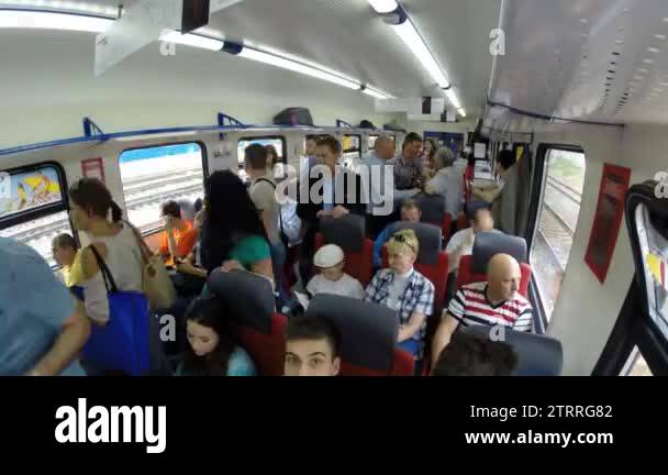 Crowded passenger train Stock Videos & Footage - HD and 4K Video Clips ...