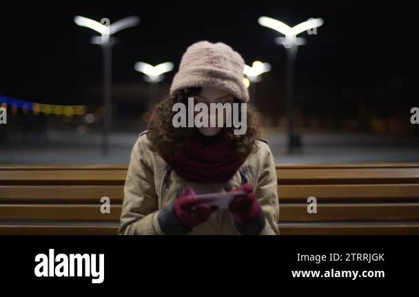 Night bus stop girl alone Stock Videos & Footage - HD and 4K Video ...