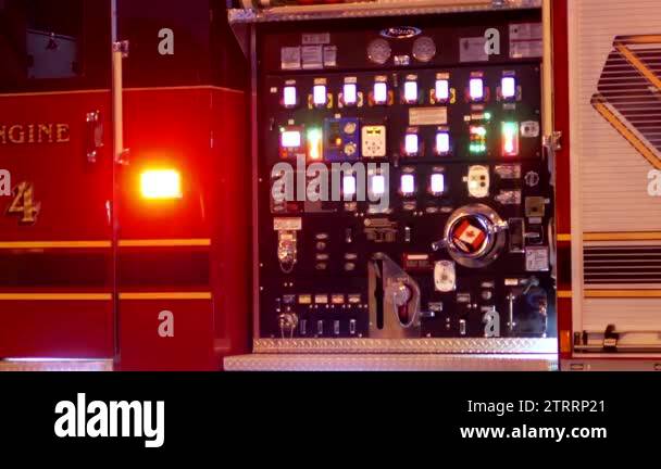 Fire truck dashboard Stock Videos & Footage - HD and 4K Video Clips - Alamy