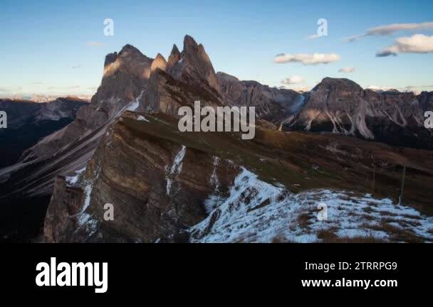 Panorama from seceda mountain Stock Videos & Footage - HD and 4K Video ...