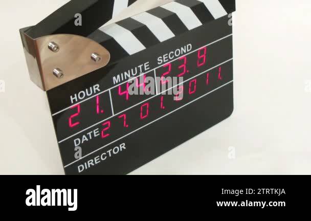 Clapboard digital Stock Videos & Footage - HD and 4K Video Clips - Alamy