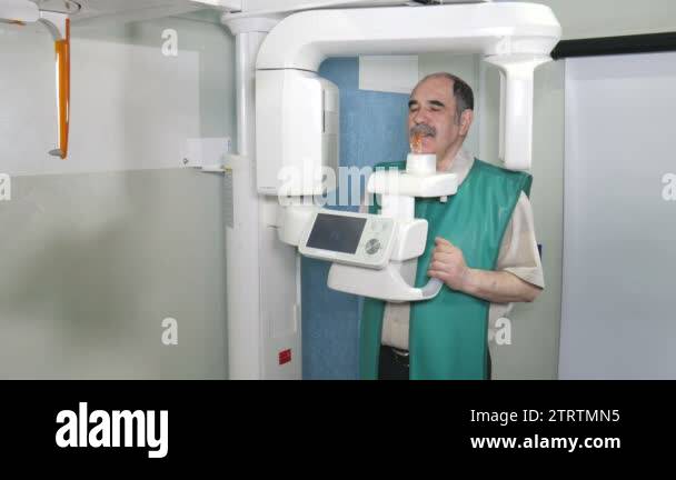 Process of examination of the patient by using panoramic and ...